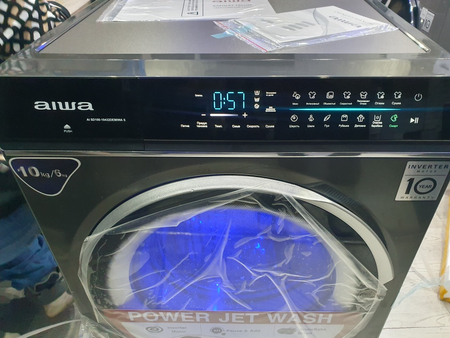 Стиральные машины AIWA 10кг invertor,последнее поколение