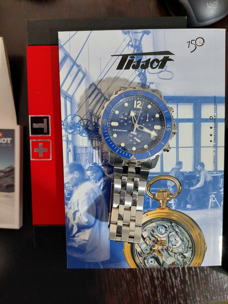 TISSOT SEASTAR 300m Divers Watch original.