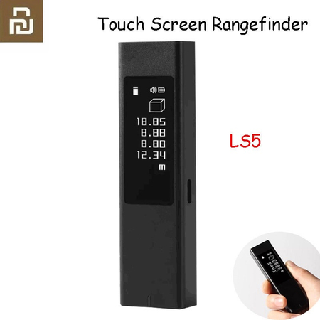 Дальномер лазерный Youpin Duka LS5 с сенсорным экраном, 40 м