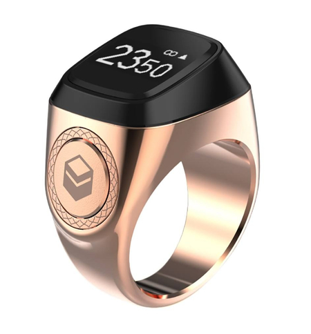 Zikr ring smart uzuk metal