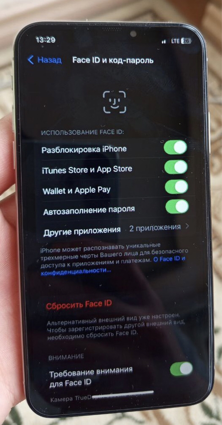 iPhone X xolati ideal qirilgan joylari yoq tel tinnu