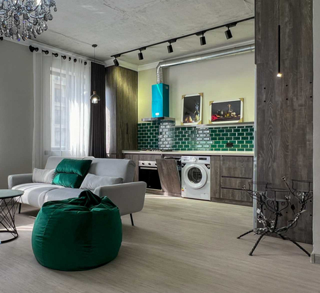 Загаловок-ЮНУСАБАД • МАНЗАРА •2комн • 51 м² • этаж 15/16 • [MGA:800)