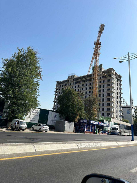 Новостройка «Ipak Yo’li Residence» 74 м² коробка