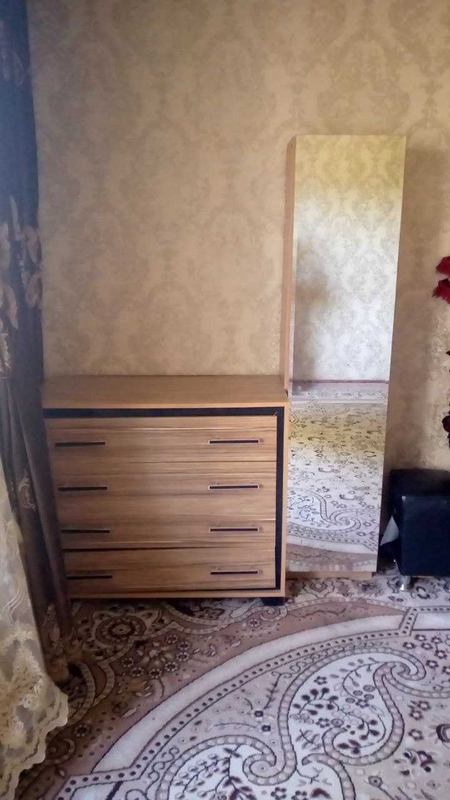 Спальный комплект мебели (Шкаф + трюмо + комод + 2 тумбочки)