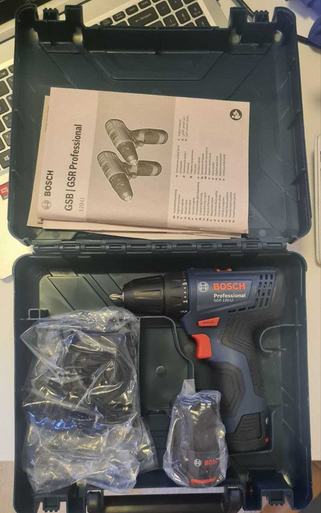 Аккумуляторный шуруповерт Bosch GSR 120-LI