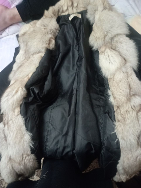 Куртка из меха кролика