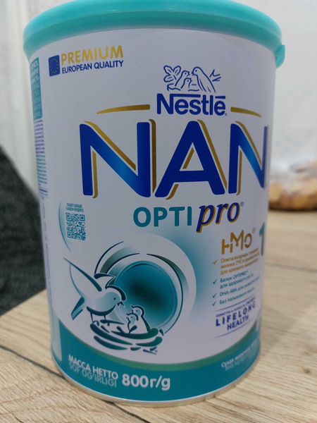 Детская смесь Nan 1 и Nan 2