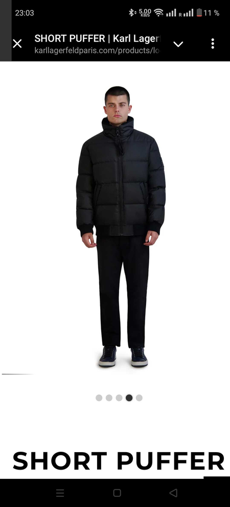 Куртка мужская зимняя Karl Lagerfeld XXL