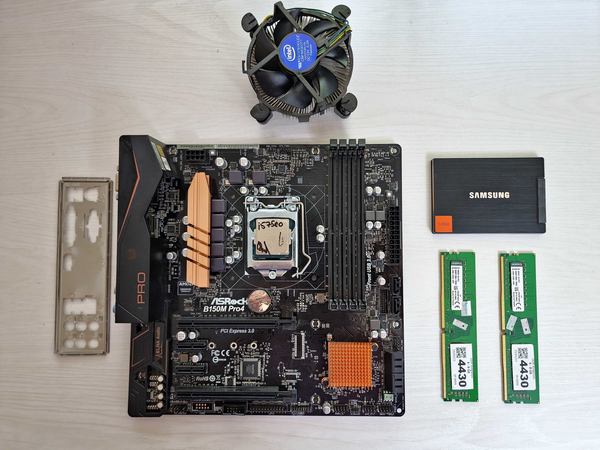 i5 7500 /ASRock B150M/128gb SSD/16gb RAM/Состояние Идеал + гарантия