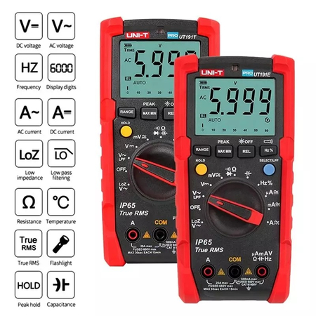 Тестер UNI-T UT191E, Multimeter UT191E