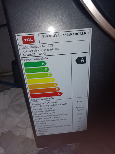 Продам стиральную машину TCL