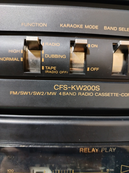 SONY CFS-KW200S japan