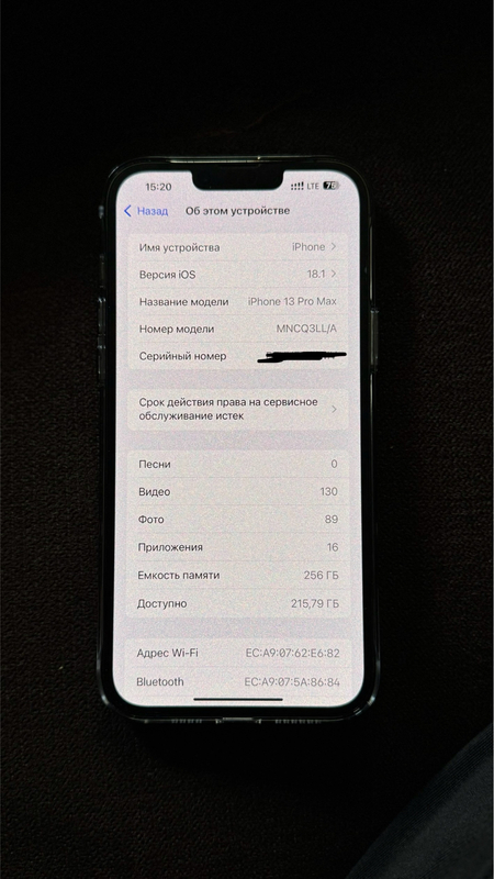 Iphone 13 pro max 256 gb green