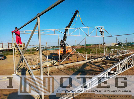 Металлоконструкции из сэндвич панелей [Ангары, Склады] и мн. др.