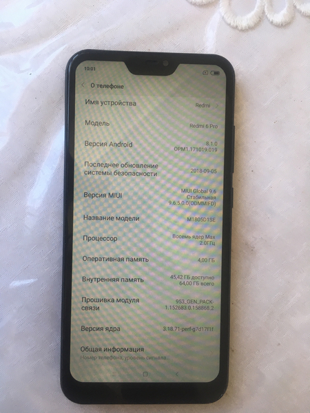 Redmi 6 pro 4/64