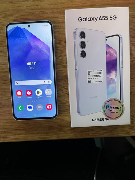 Samsung A 55 8/ 128 gb karobka dakument full