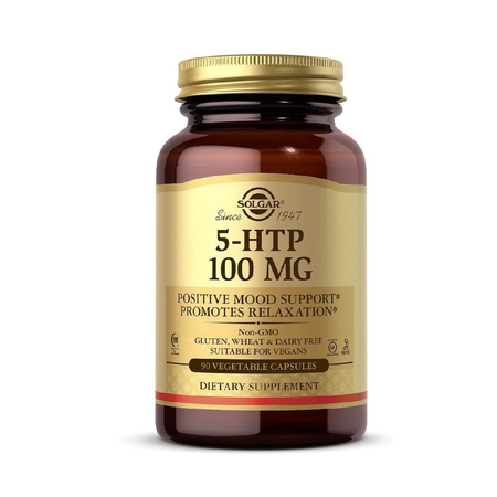 Solgar 5-HTP 100 мг, 90 растительных капсул