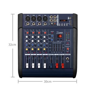 4-канальный USB BT усилитель мощности микшерный пульт  M-Sound ms-4