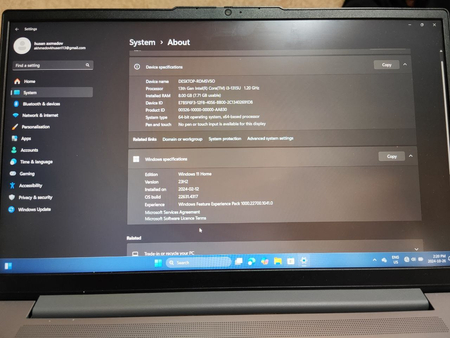 Lenovo core i3 windos 11