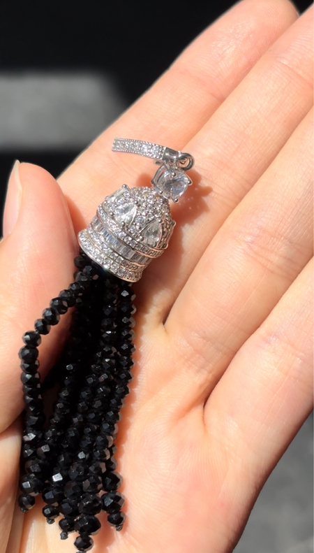 серебрянный комплект от swarovski