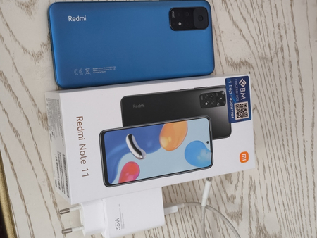 Redmi note 11 4//64 ideal sastayania karobka dakument zaryadnik chexol