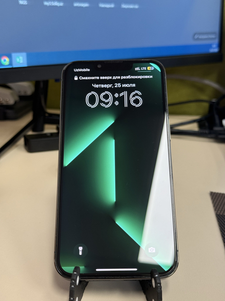 Iphone 13 pro 128 GB Green Graphite (mosh rang) Ideal