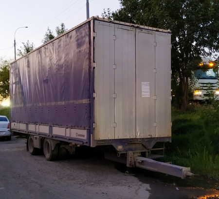 Прицеп Паравоз  Мерседес Actors