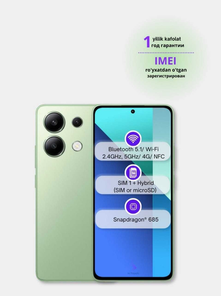 HALOL NASIYAGA 24 OYGA Redmi Note 13 Pro 8/256