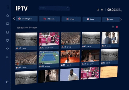 IPTV,высоком качестве изображения,от 1000 до 3000 телеканалов.