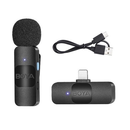 BOYA BY-V1 беспроводной микрофон для iPhone