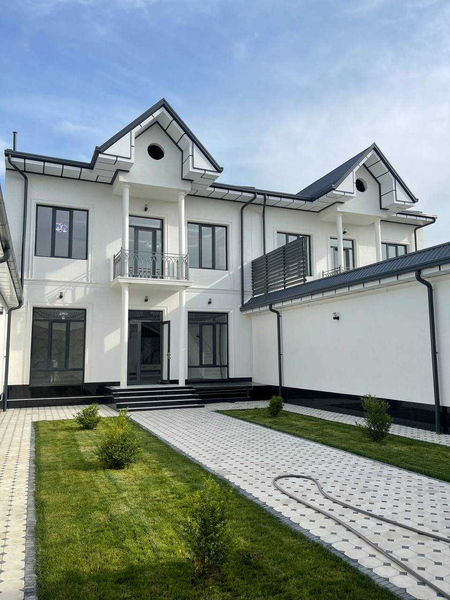 Продаётся 2х этажный Евро коттедж 3.5 сот. возле метро Ханабад сергели