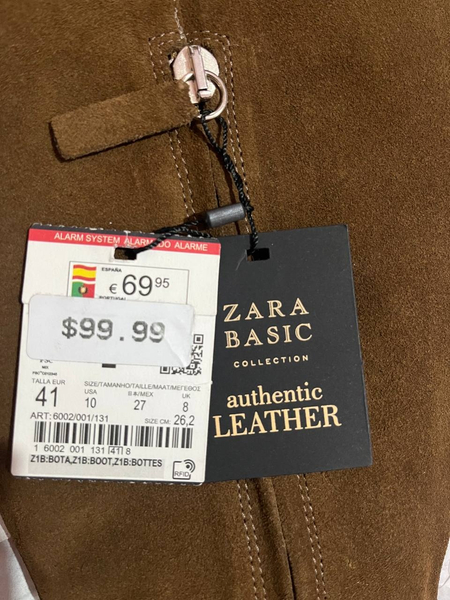 Женские сапоги фирменные ZARA