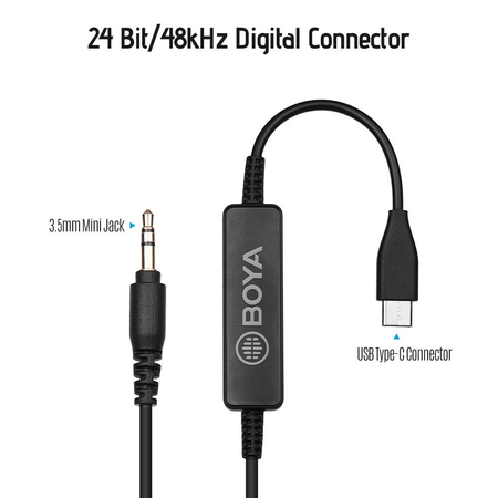 BOYA 35C-USB-C кабель переходник для устройств андроид