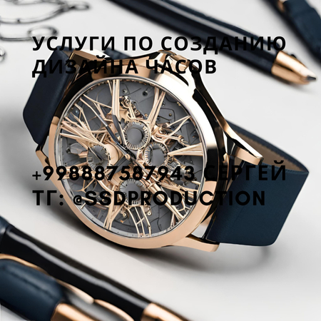 Услуги по созданию дизайна часов