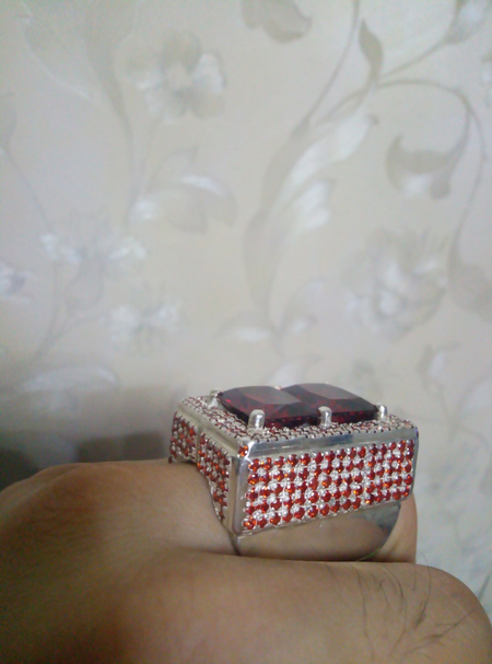 Серебряный перстень