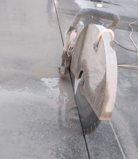 Beton buzish.Beton kesish