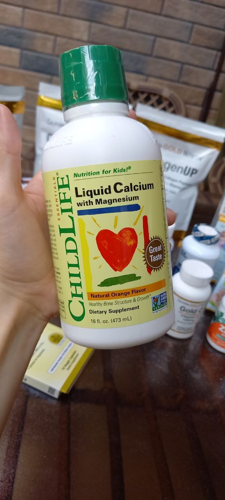 Childlife Essentials Calcium Kalsiy Жидкий Кальций от Чилдлайф