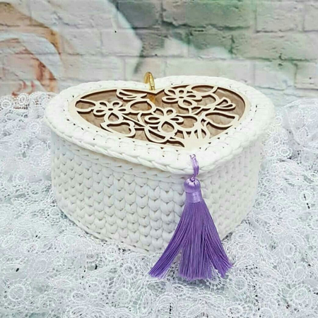 Вязаная Шкатулка