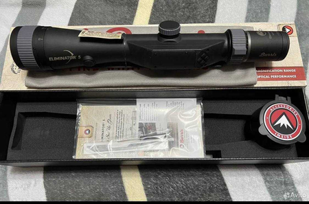 Опт. прицел BURRIS ELIMINATOR V 5-20x50 (с дальномером и бал.калькуля)
