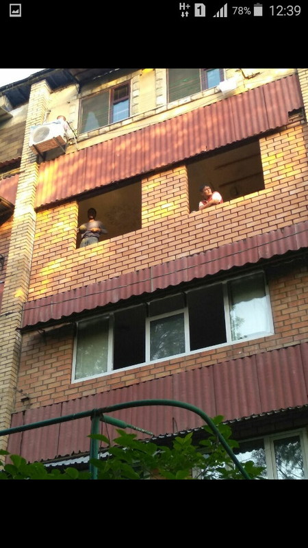 Балконга гишт терамиз кладка балкон дка балкон