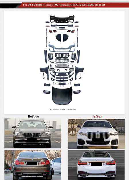BMW 7-series G70. G11 G12. F01 F02