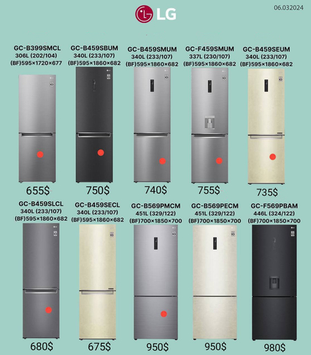 LG холодильник  Door Cooling system + Smart INVERTER compressor