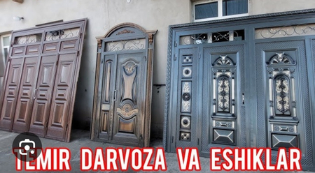 Darvozalar va naves panjara qilamiz