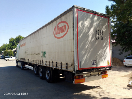 DAF! 2012 йил  Krone 2008 йил! Четга катнаб Турган мошин!