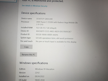 Asus tuf gaming fx505dy