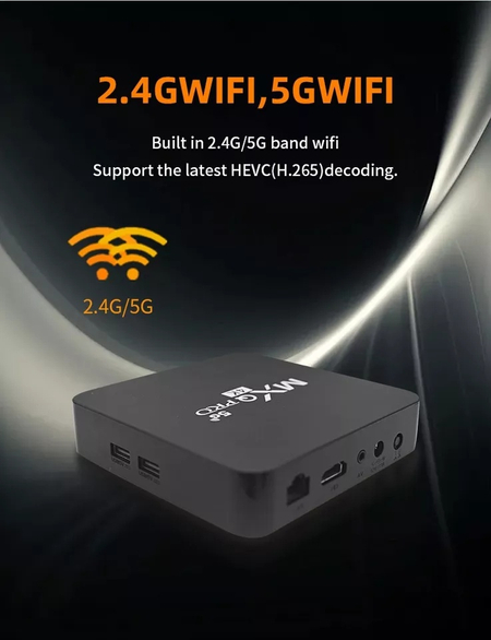 Smart Tv Box Android 11.1 приставка MXQ Pro 4K (5G WiFi) 32GB+256GB