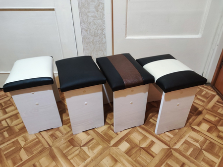 Детские мягкие табуретки