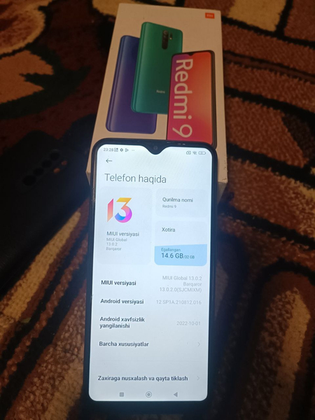 Redmi 9  32GB почти новый
