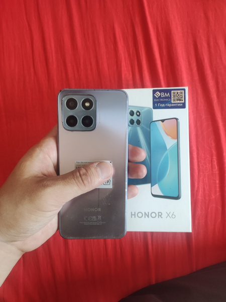 Huawei Honor X6 4/64Gb Silver Karobka Sastayani Otlichni Igravoy Zor