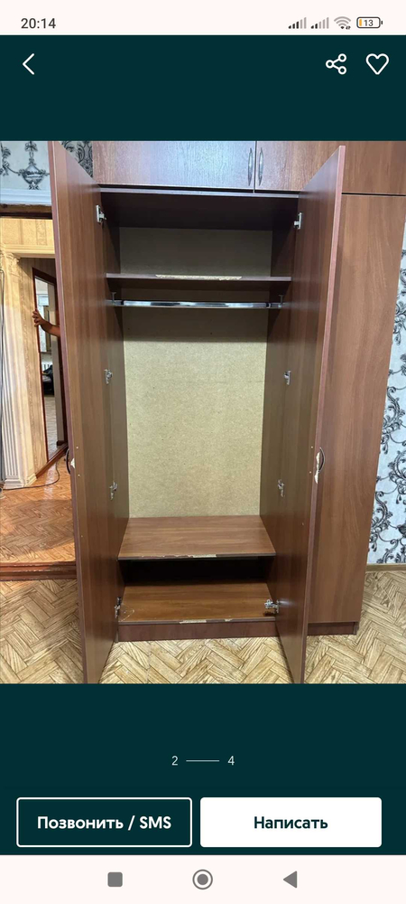 Шкаф большой в спальный